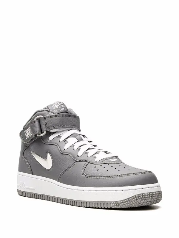 Nike Air Force 1 Mid Qs Jewel Nyc Sneakers - Grey