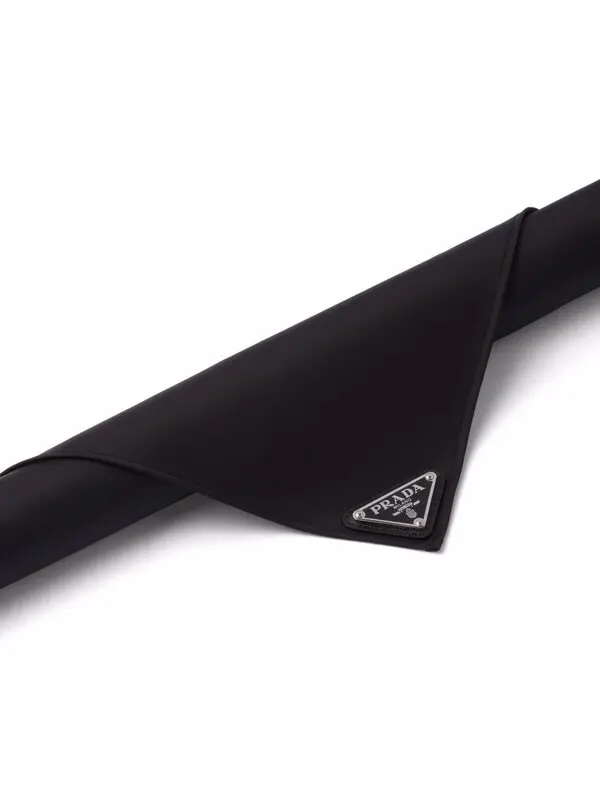 Prada Re-nylon Logo-plaque Foulard