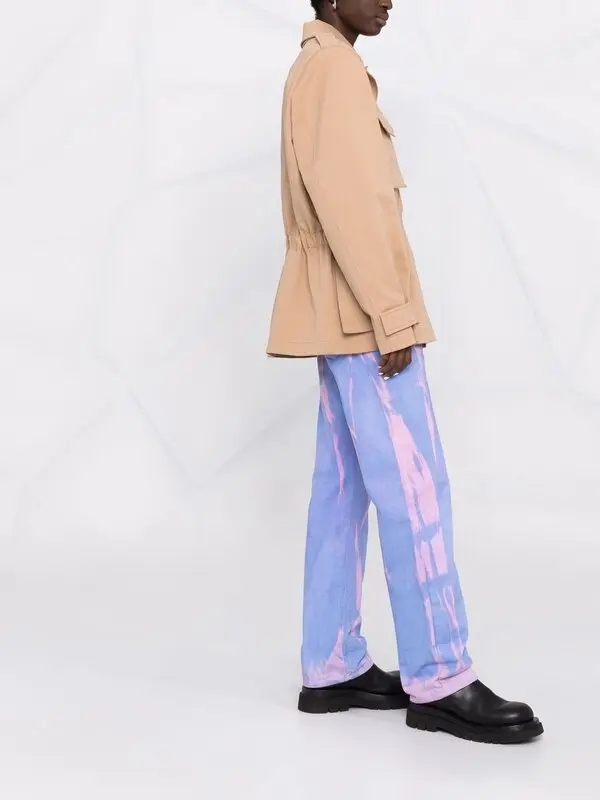 Off-White Diag-stripe Print Jacket