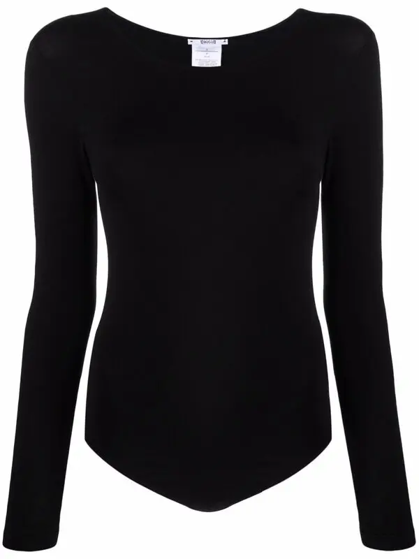 Wolford Berlin Long-sleeve Bodysuit - Black