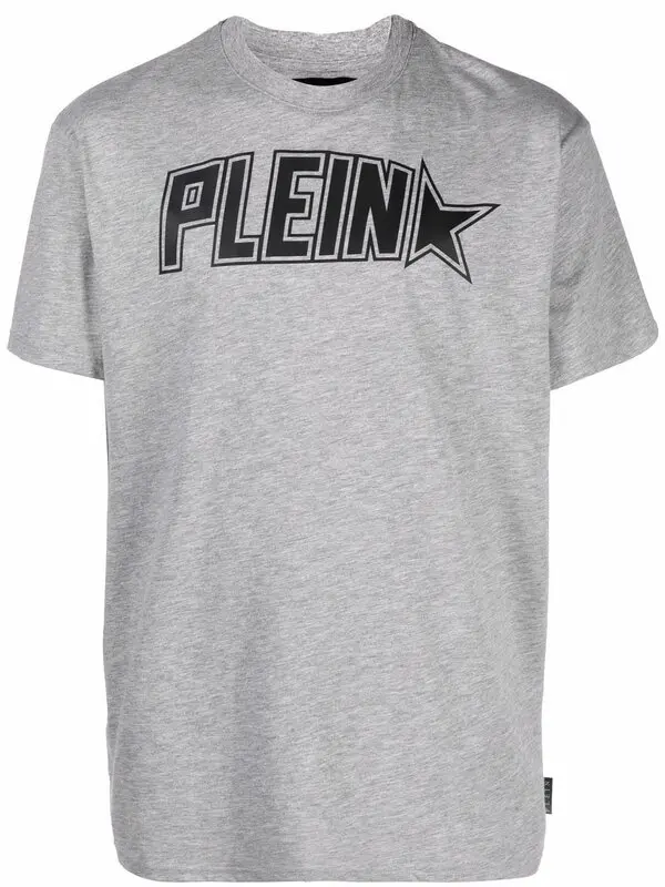 Philipp Plein Plein Star Logo Print T-shirt