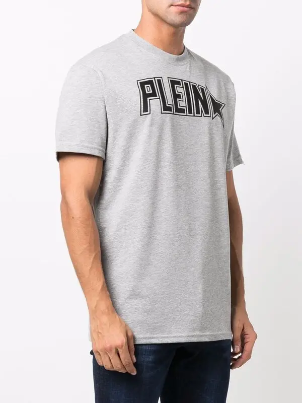 Philipp Plein Plein Star Logo Print T-shirt
