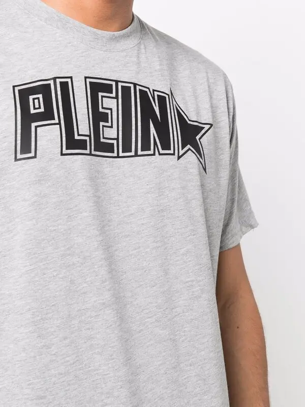 Philipp Plein Plein Star Logo Print T-shirt