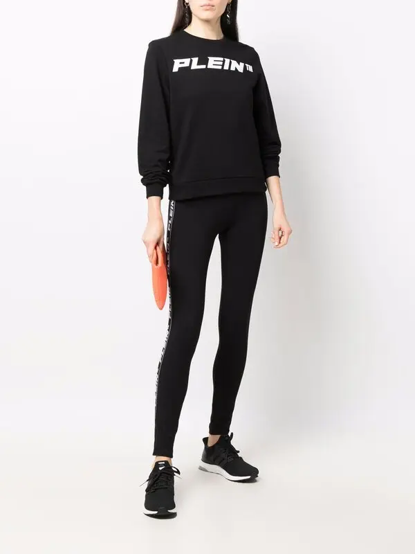 Philipp Plein Logo-print Jersey Leggings
