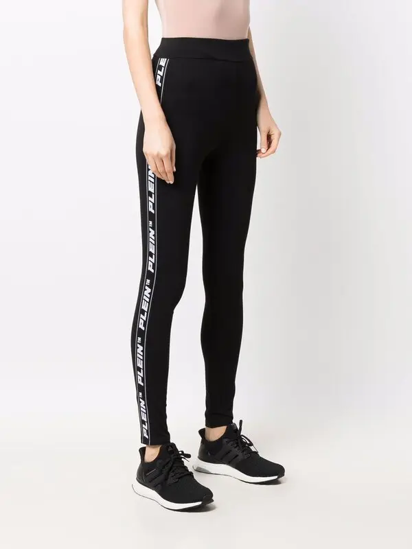 Philipp Plein Logo-print Jersey Leggings