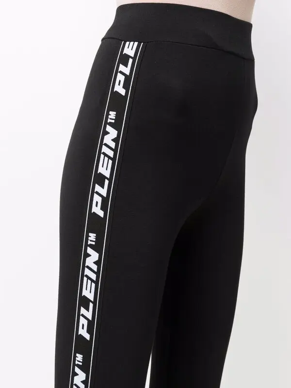 Philipp Plein Logo-print Jersey Leggings