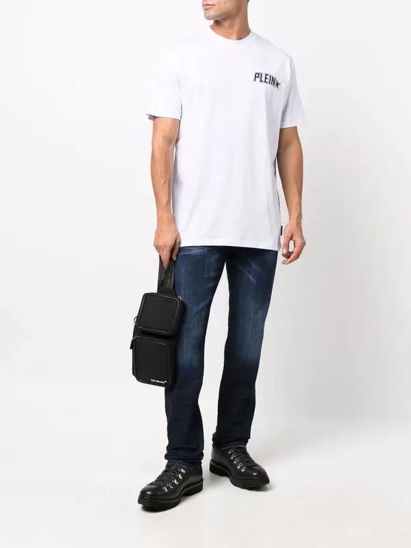 Philipp Plein Plein Star Logo Print T-shirt