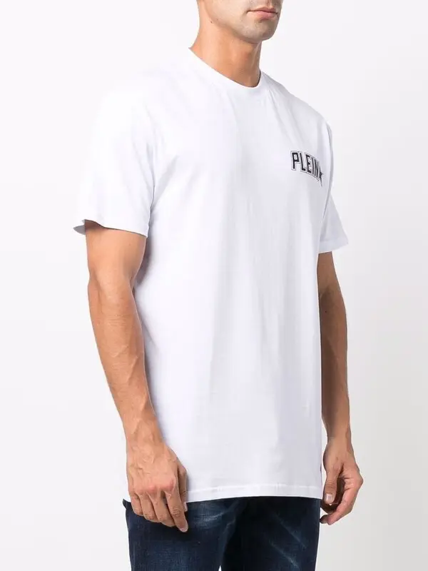 Philipp Plein Plein Star Logo Print T-shirt