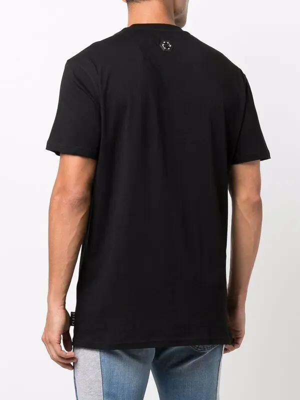 Philipp Plein Plein Repeat Logo T-shirt - Black