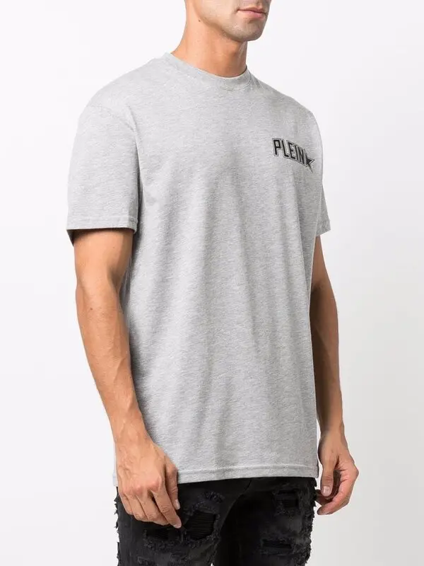 Philipp Plein Plein Star Logo Print T-shirt