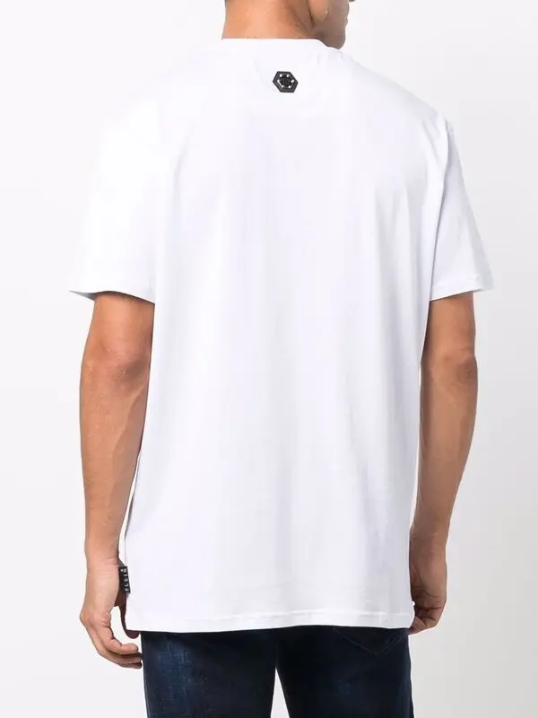 Philipp Plein Plein Star Logo Print T-shirt
