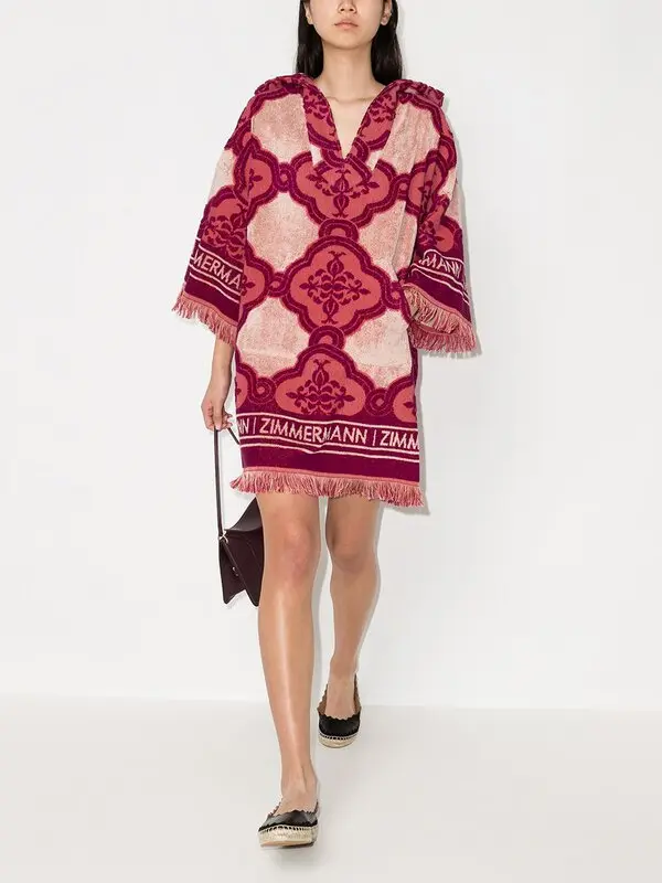 open lace back dress 1960s Emilio Pucci Pink Terry Cloth Maxi Dress  Screaming Mimis Vintage  Fashion