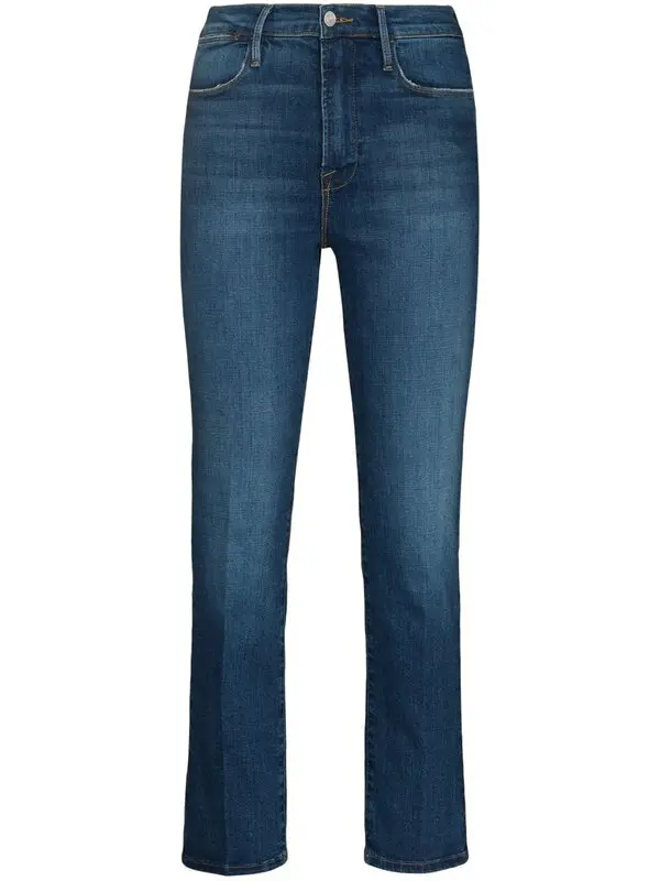 FRAME Le High Straight Leg Jeans