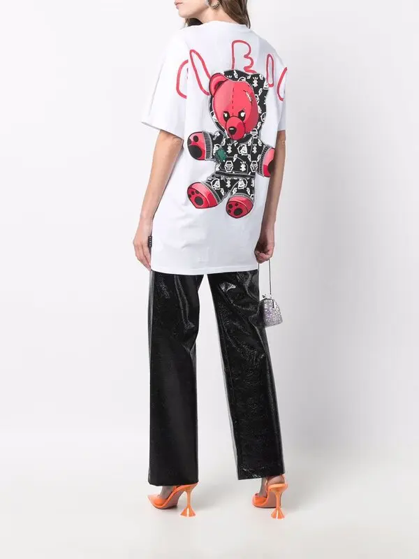 Philipp Plein Cheque-print T-shirt