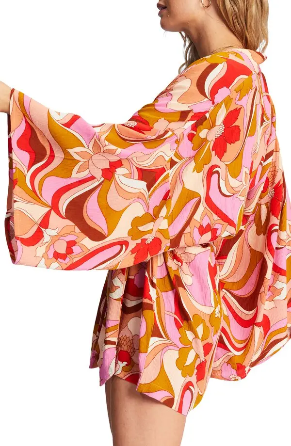 BILLABONG X Sun Chasers Loveland Floral Cover-up Wrap