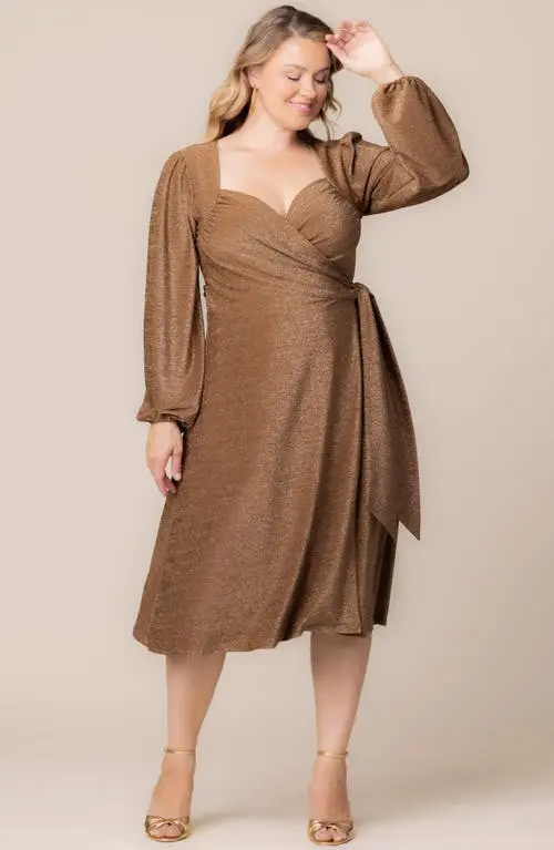 kiyonna wrap dress Women's Plus Size Gemini Dress, 4X length skirt Kiyonna Gemini A-Line Floral Print