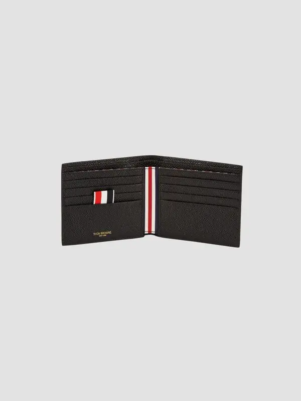 Thom Browne Pebble-grain Leather Bi-fold Wallet