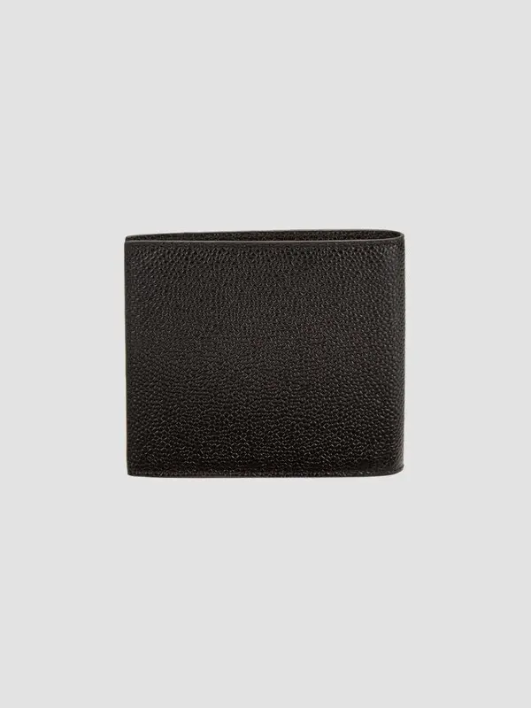 Thom Browne Pebble-grain Leather Bi-fold Wallet