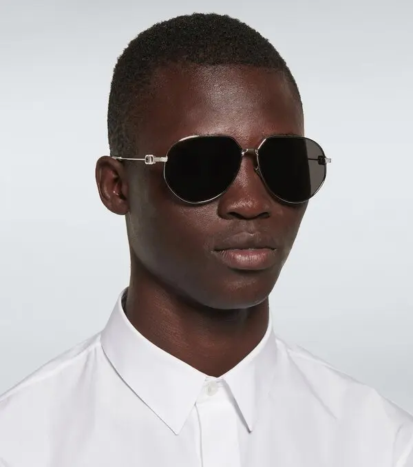 Dior Cd Link A1u Sunglasses - Silver
