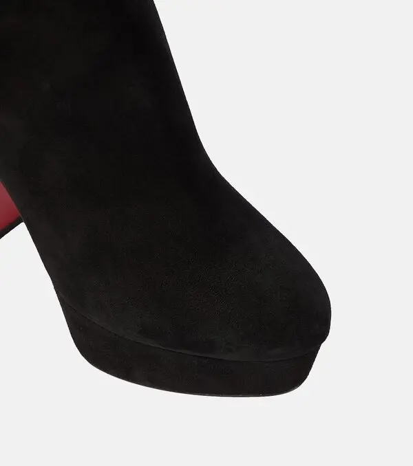 CHRISTIAN LOUBOUTIN Movida 130 Suede Ankle Boots