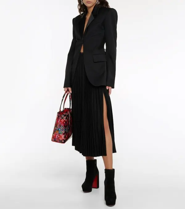 CHRISTIAN LOUBOUTIN Movida 130 Suede Ankle Boots