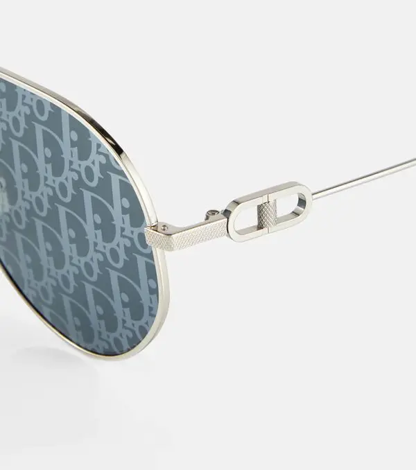 Dior Cd Link A1u Aviator Sunglasses - Blue | Editorialist display picture 1