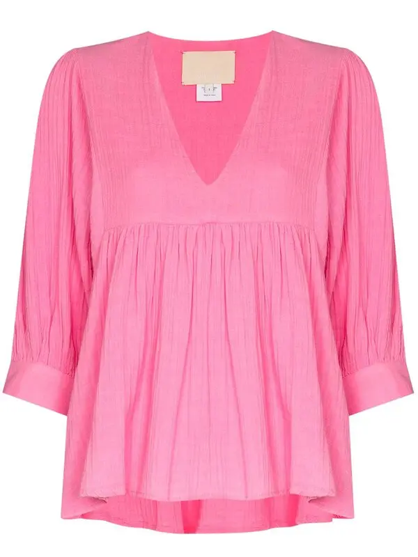 Anaak Ajmer V-neck Blouse