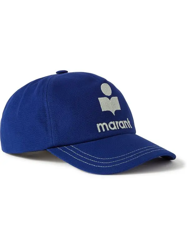 Isabel Marant Tyron Logo-embroidered Cotton-canvas Baseball Cap