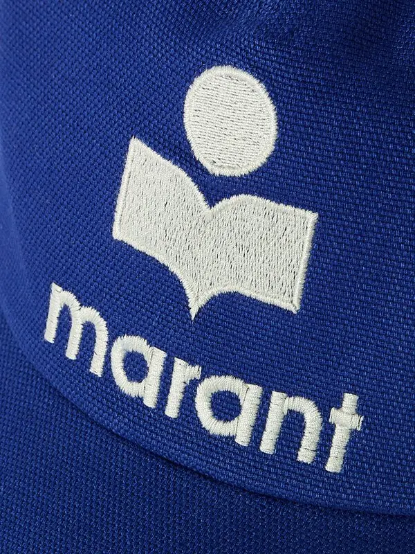 Isabel Marant Tyron Logo-embroidered Cotton-canvas Baseball Cap