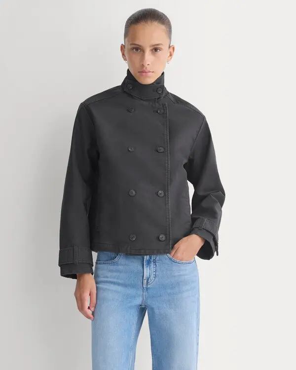 Everlane Moleskin Utility Jacket - Black