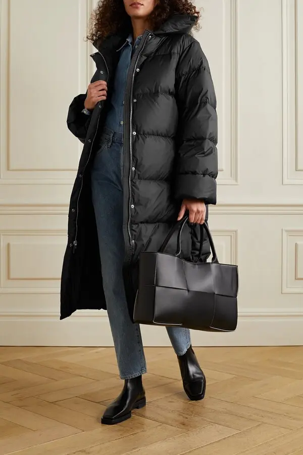 NILI LOTAN Camila Quilted Shell Down Coat