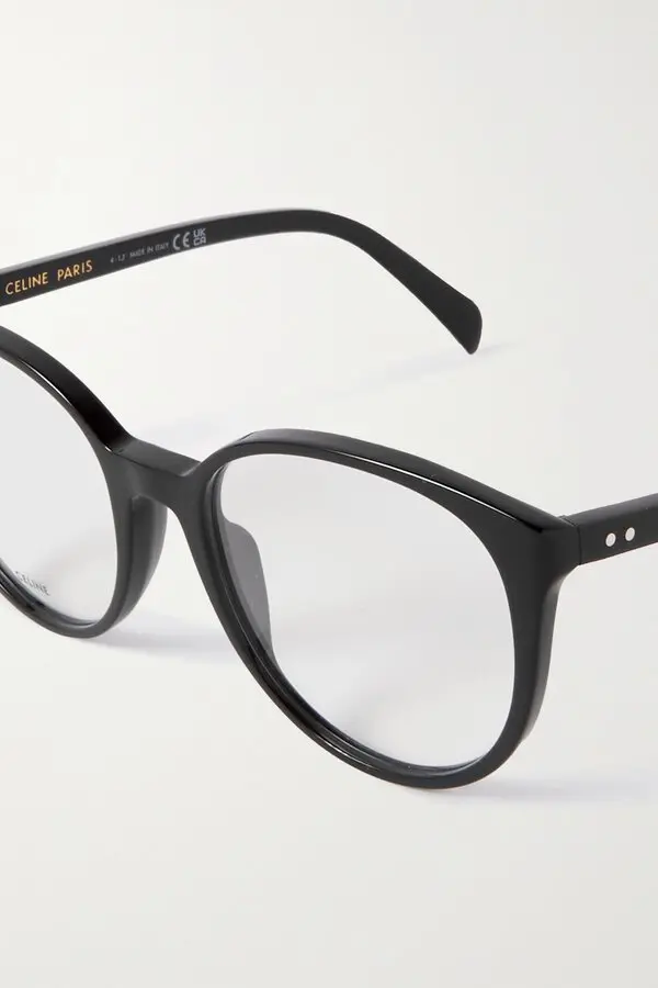 Celine Round-frame Acetate Optical Glasses