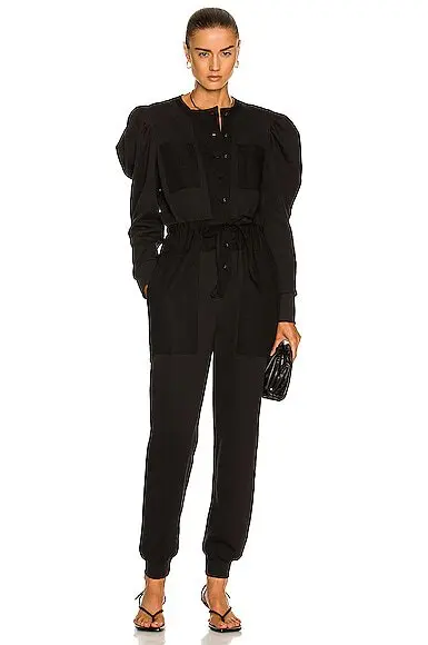 Ulla Johnson Sadie Jumpsuit In Black