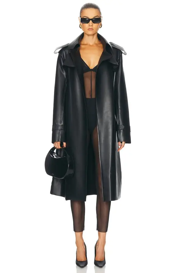 Norma Kamali Low Back Fara Slip Catsuit
