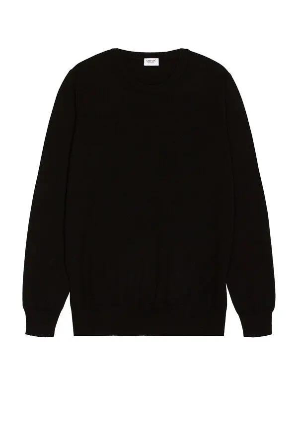 GHIAIA Crewneck - Black