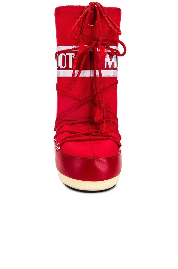 Moon Boot Nylon Classic Boot - Red