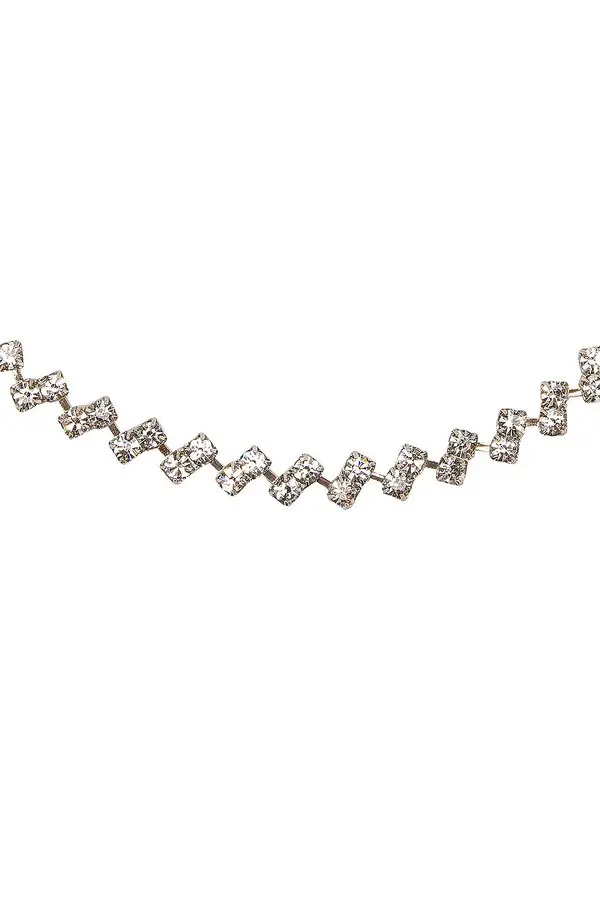 JENNIFER BEHR Minna Necklace In Metallic Silver