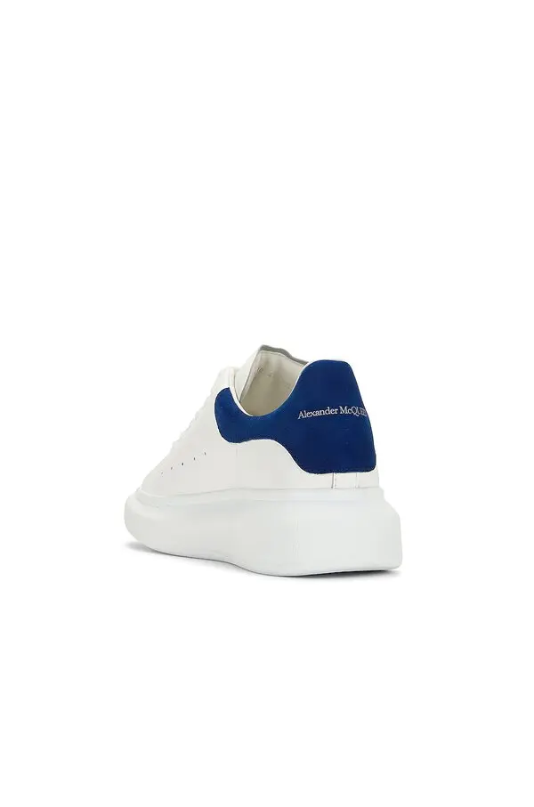 Alexander McQueen Oversized Sneaker - White & Paris Blue