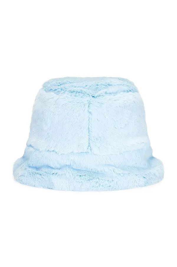 Gladys Tamez Millinery Faux Fur Bucket Hat Gladys Tamez Millinery Faux Fur Bucket Hat in Purple | REVOLVE main image 2