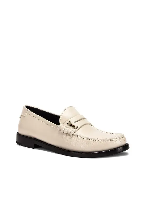 Saint Laurent Le Loafer - Pearl