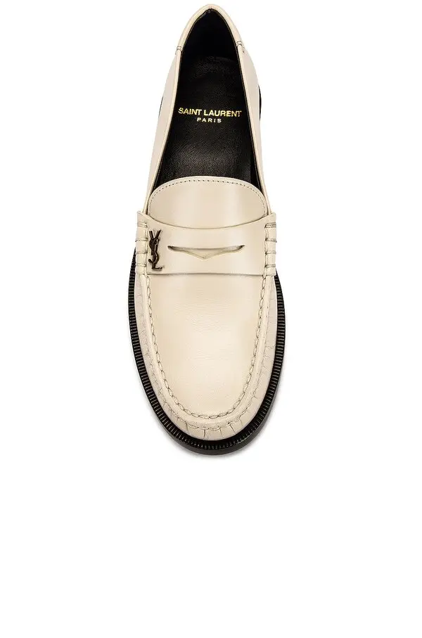 Saint Laurent Le Loafer - Pearl