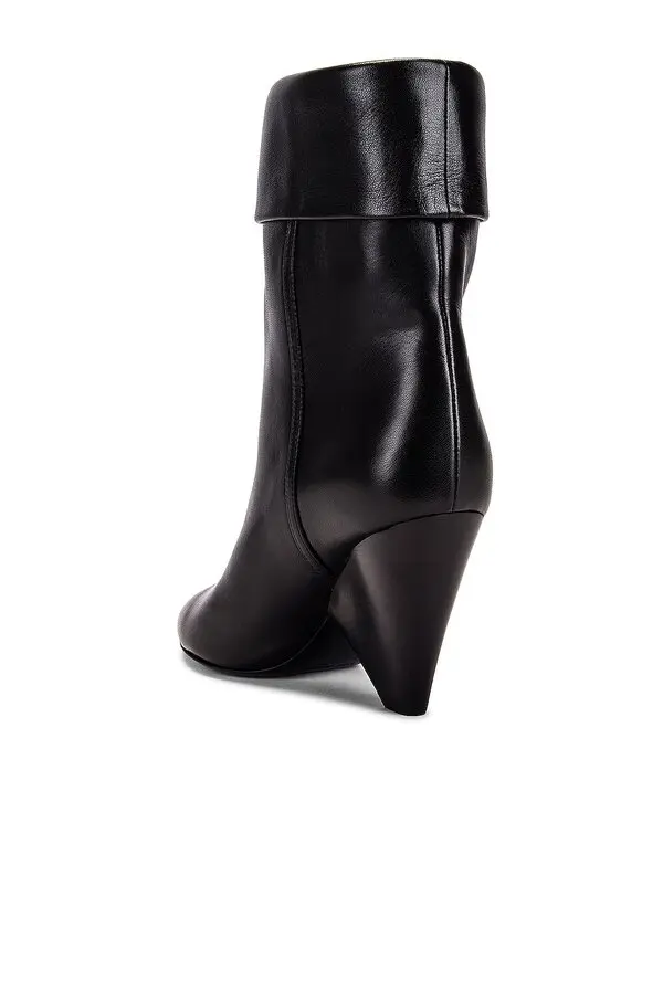 Saint Laurent Niki Booties - Nero