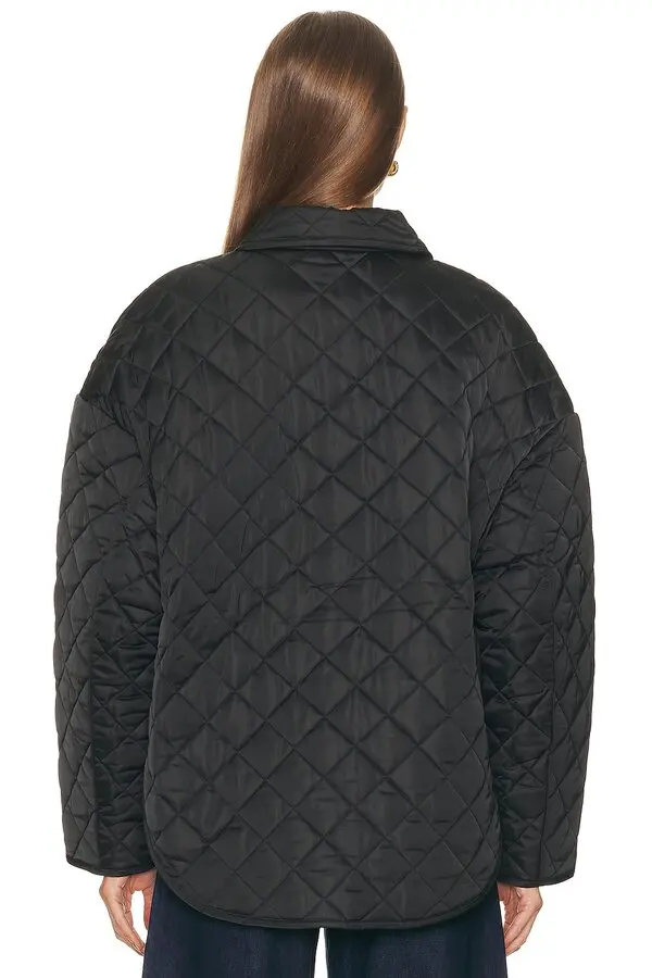 TOTEME Collared Quilted Jacket