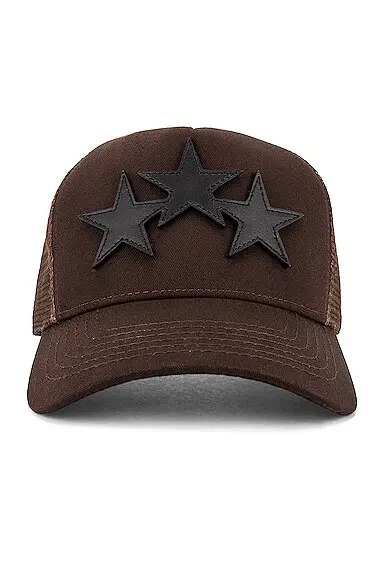 Amiri 3 Star Trucker Hat Brown 3 Star Trucker Hat Brown | The Webster main image 2