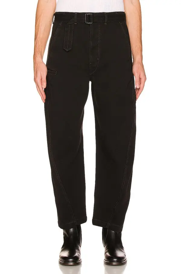 LEMAIRE Twisted Pants - Black