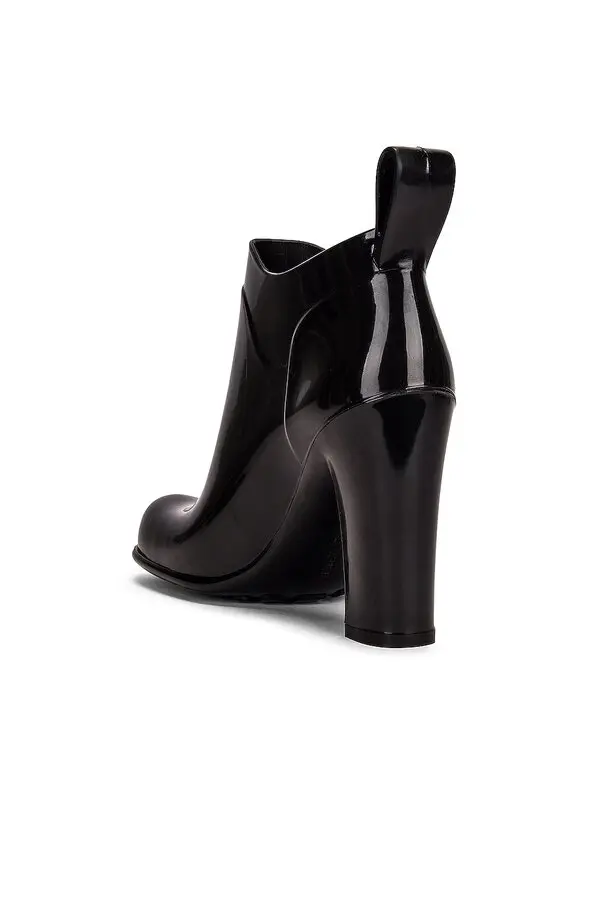 Bottega Veneta Rubber Ankle Boots - Black