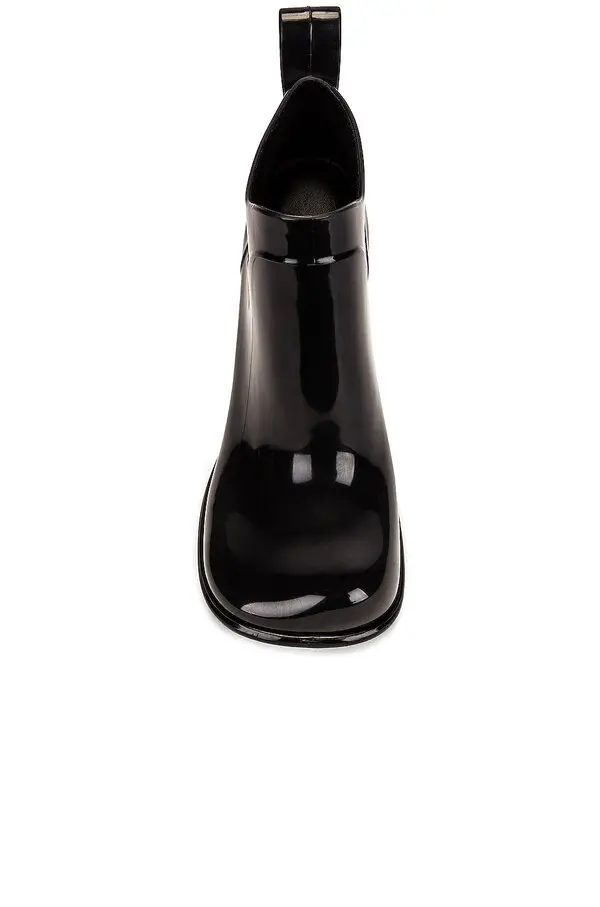 Bottega Veneta Rubber Ankle Boots - Black