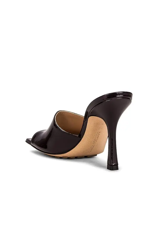 Bottega Veneta Stretch Gloss Sandals - Oxide