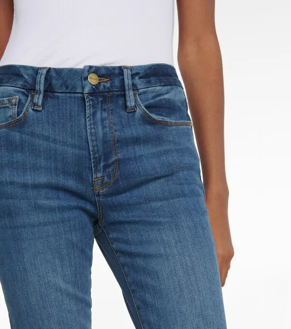 FRAME Le Mini Boot Mid-rise Jeans