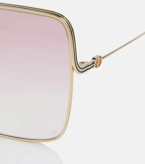 Dior Everdior S1u Square Sunglasses - Pink | Editorialist display picture 1